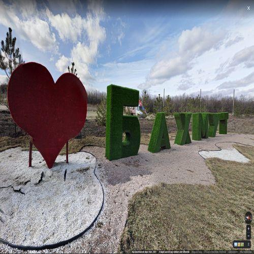 "I love Bakhmut" in Artemivs’k, Ukraine (Google Maps)