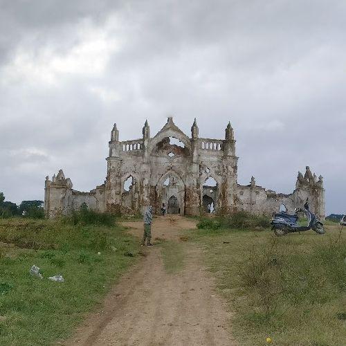 Settihalli Rosary church in Shettihalli, India - Virtual Globetrotting
