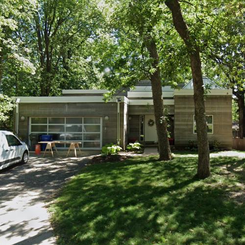 'Daly House' by Ralph Rapson in St Paul, MN (Google Maps)