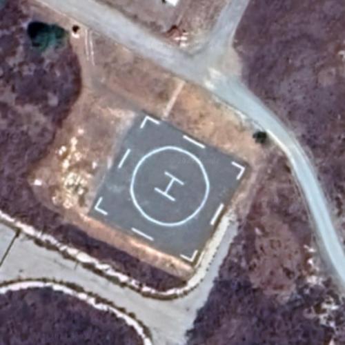 UNFICYP CP10 Heliport in Paralimni, Cyprus (Google Maps)