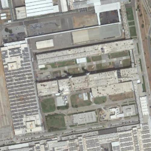 SEAT Building Headquarters in Barcelona, Spain (Google Maps)