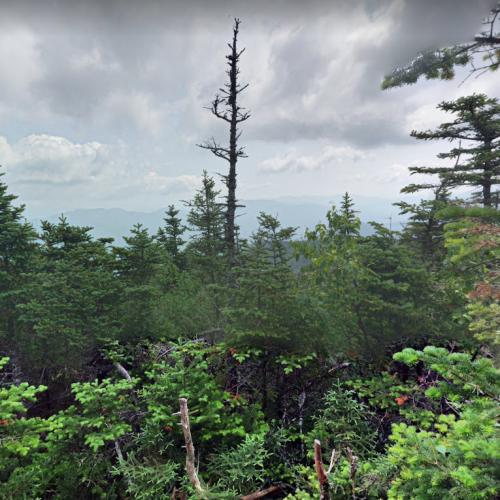 North Peak on Mount Tripyramid (W1/HA-033) in Waterville Valley, NH ...