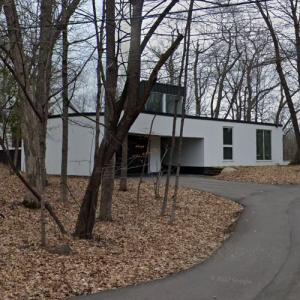'Tew House' by Ralph Rapson in Wayzata, MN - Virtual Globetrotting