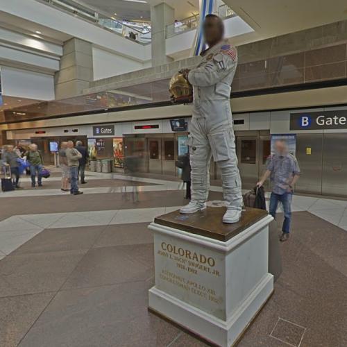 Jack Swigert statue in Denver, CO (Google Maps)