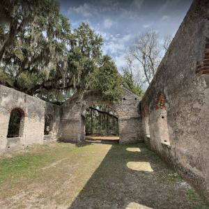 St. Helena Parish Chapel of Ease Ruins in Frogmore, SC - Virtual ...