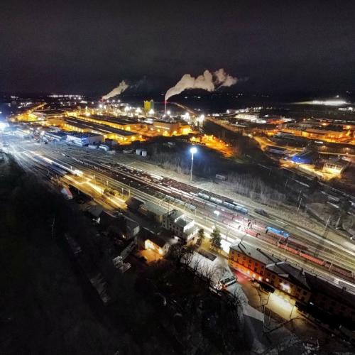 Jihlava Central Railway Station in Jihlava, Czech Republic (Google Maps)