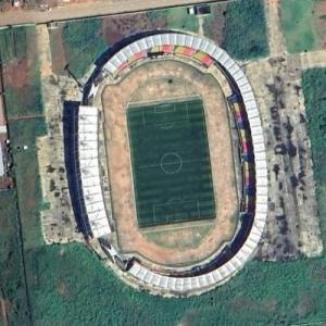 Ouesso stadium in Ouesso, Congo - Virtual Globetrotting