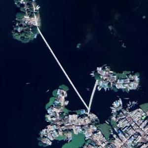 Y shaped bridge in Rangamati, Bangladesh (#2) - Virtual Globetrotting