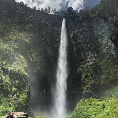 Sipiso-piso Waterfall in Tongging, Indonesia - Virtual Globetrotting