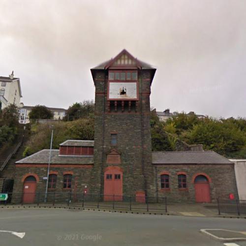 Old Swing Bridge Tower in Douglas, United Kingdom (Google Maps)