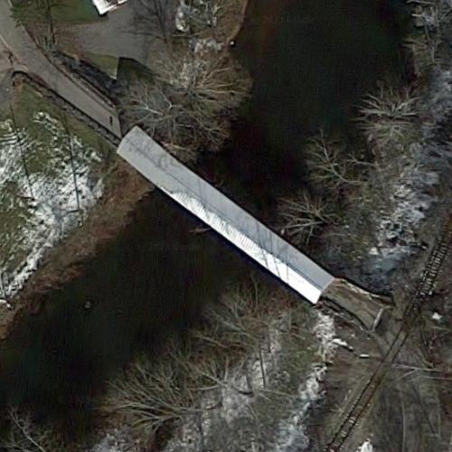 Carrollton Covered Bridge in Carrollton, WV (Google Maps)