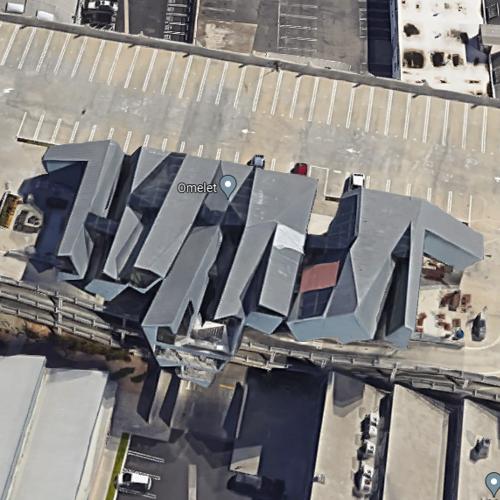 'Pterodactyl' by Eric Owen Moss in Culver City, CA (Google Maps)