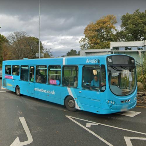 Arriva Wales No.3165 - CX14 BYB in Conwy, United Kingdom (Google Maps)