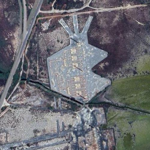 RAF radar site in Akrotiri, Cyprus (Google Maps)
