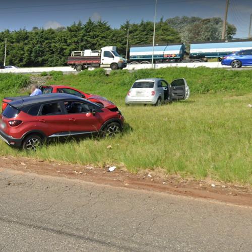 Car crash in Curitiba, Brazil (Google Maps)