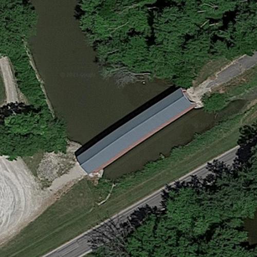 Ceylon Covered Bridge in Ceylon, IN - Virtual Globetrotting