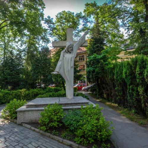 Disco Jesus in Zywiec, Poland (Google Maps)