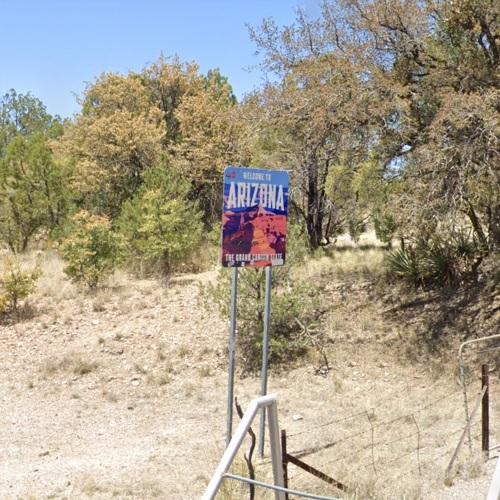 Welcome to Arizona sign in Clifton, AZ (Google Maps) (#4)