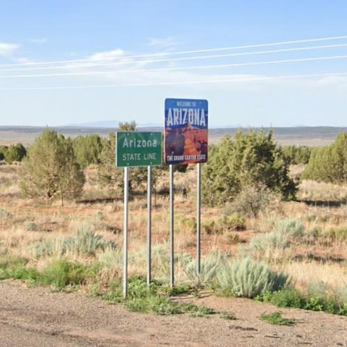 Welcome to Arizona sign in Colorado City, AZ (Google Maps) (#6)