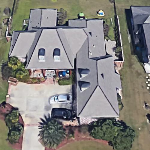 Jeremy Hill's house in Gonzales, LA (Google Maps)