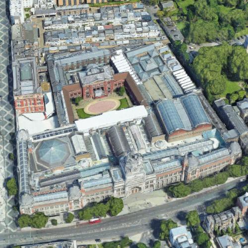 Victoria and Albert Museum in London, United Kingdom (Google Maps)