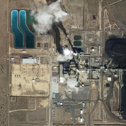 Coronado Generating Station in St Johns, AZ (Google Maps)