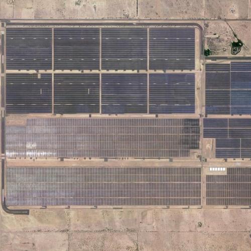Mesquite Solar project in Wintersburg, AZ (Google Maps)