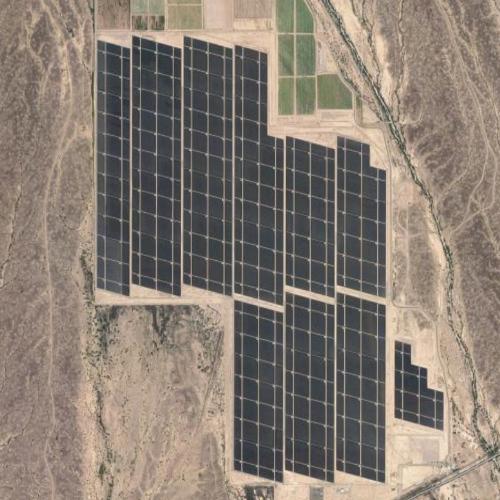 Agua Caliente Solar Project in Agua Caliente, AZ - Virtual Globetrotting