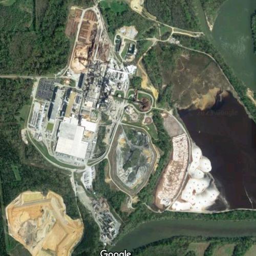 Int. Paper Riverdale Mill Power Plant in Selma, AL (Google Maps)