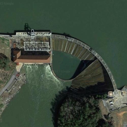 Martin Dam in Dadeville, AL (Google Maps)