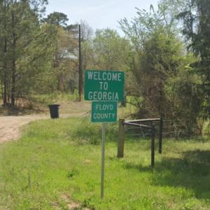 Welcome to Georgia sign in Cave Spring, GA (#7) - Virtual Globetrotting