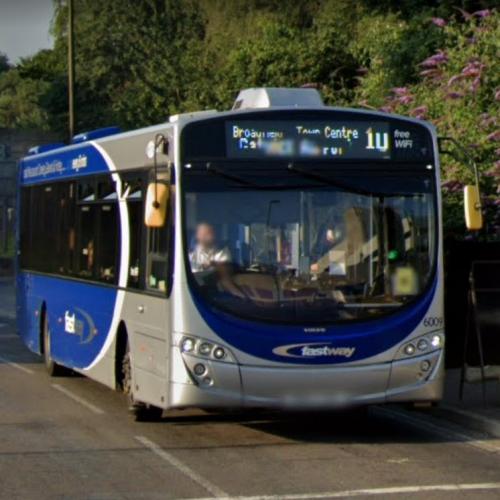 Metrobus - No.6009 BN14CUW in Crawley, United Kingdom (Bing Maps)