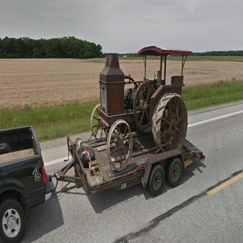 Old tractor in Fayette, OH (Google Maps) (#2)