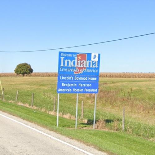 Welcome to Indiana sign in Liberty, IN (Google Maps) (#2)