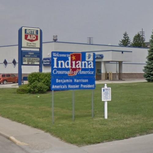 Welcome to Indiana sign in Union City, IN (Google Maps) (#4)