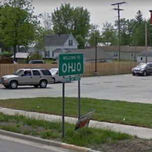 Welcome to Ohio sign in Union City, OH (#5) - Virtual Globetrotting