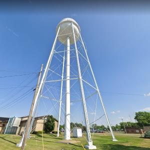 Portland water tower, IN in Portland, IN - Virtual Globetrotting