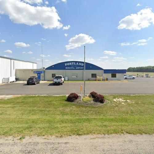 Portland Municipal Airport (Indiana) in Portland, IN (Google Maps)