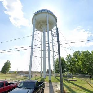 Portland water tower, IN in Portland, IN (#2) - Virtual Globetrotting