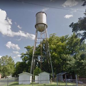 Hamburg water tower, AR in Hamburg, AR - Virtual Globetrotting