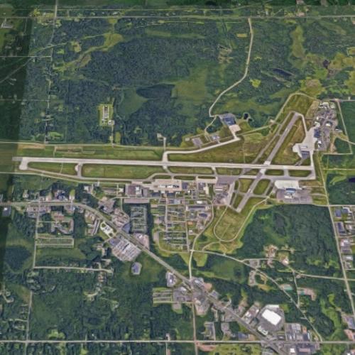 Duluth International Airport in Hermantown, MN (Google Maps)