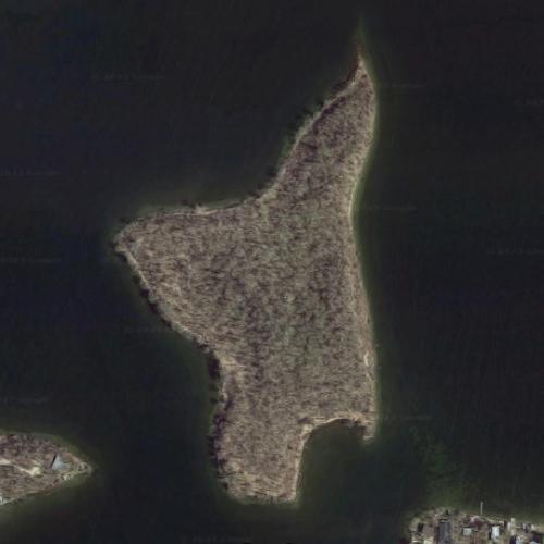 Bear Island in Carbury, ND (Google Maps)