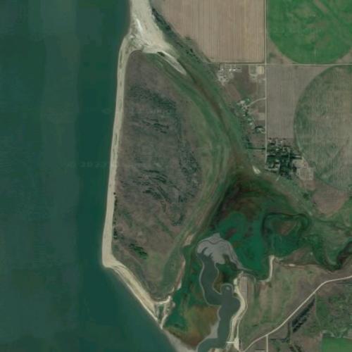 Winona Island in Fort Yates, ND (Google Maps)