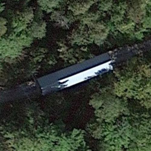 Halpin Covered Bridge in Middlebury, VT (Google Maps)