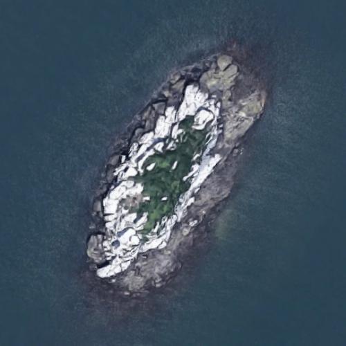 Gooseberry Island in North Kingstown, RI (Google Maps)