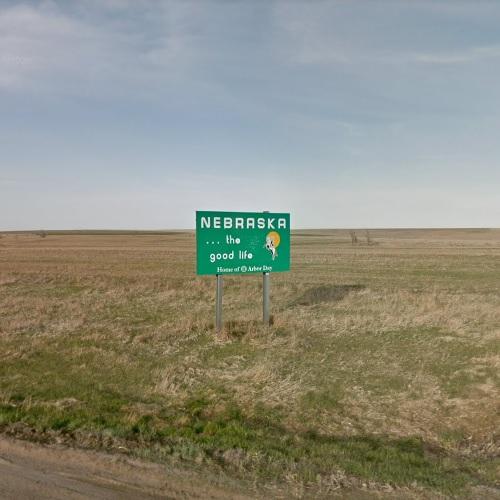 Nebraska, the Good Life in Trenton, NE (Google Maps)