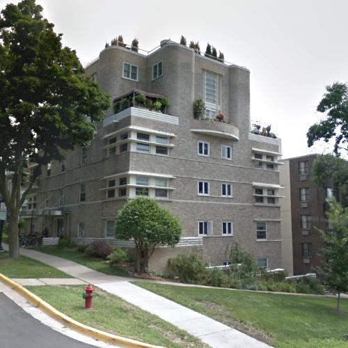'Quisling Towers' by Lawrence Monberg in Madison, WI (Google Maps)