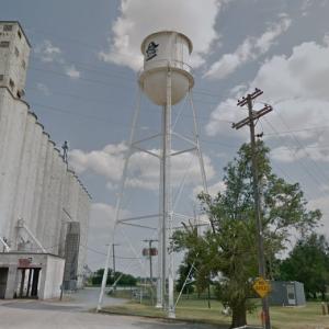 Braman water tower in Braman, OK - Virtual Globetrotting