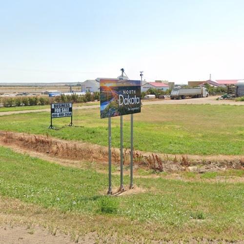 Welcome to North Dakota sign in East Fairview, ND (Google Maps)