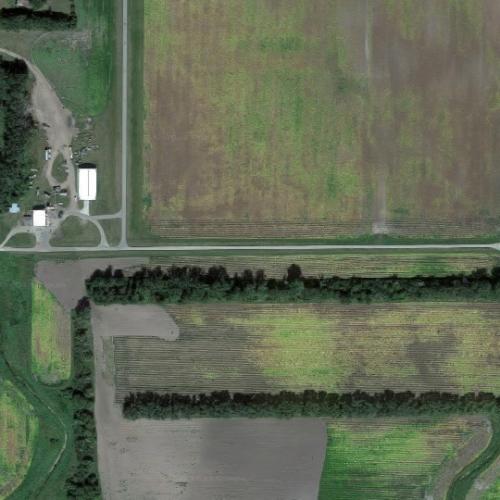 Central Valley Aviation Airport in Buxton, ND (Google Maps)